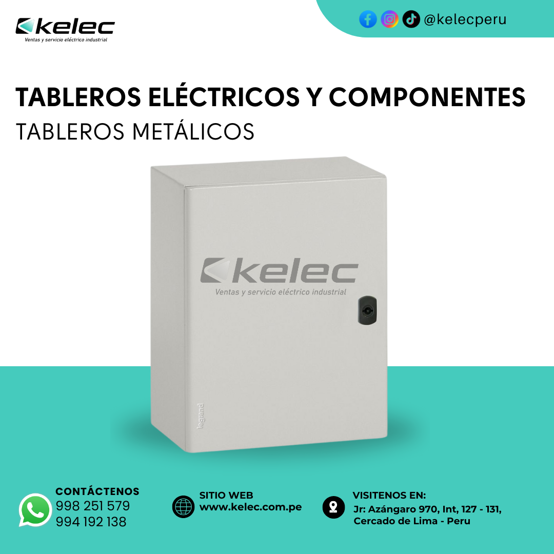 TABLEROS METÁLICOS – KELEC – Ventas y Servicios electricos industrial