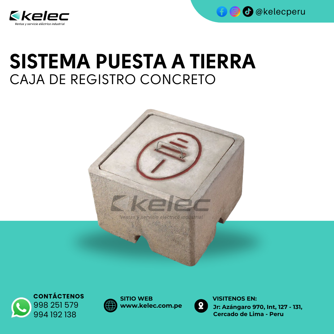 CAJA DE REGISTRO CONCRETO – KELEC – Ventas y Servicios electricos ...